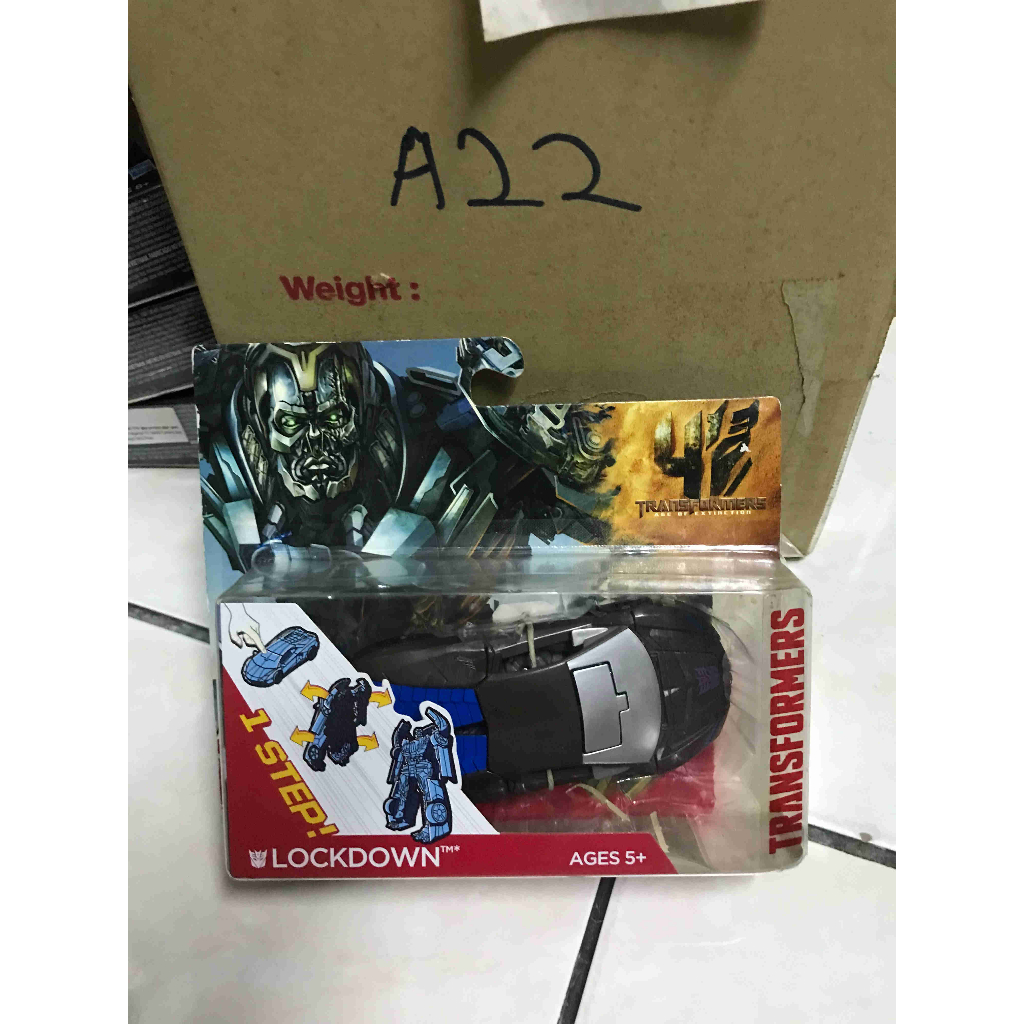 Hasbro Transformers One Step AOE Lockdown NEW from old stock | Shopee ...