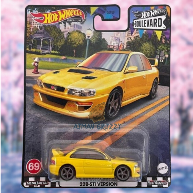 Hot Wheels '98 Subaru Impreza 22B-STi Version Boulevard | Shopee Malaysia