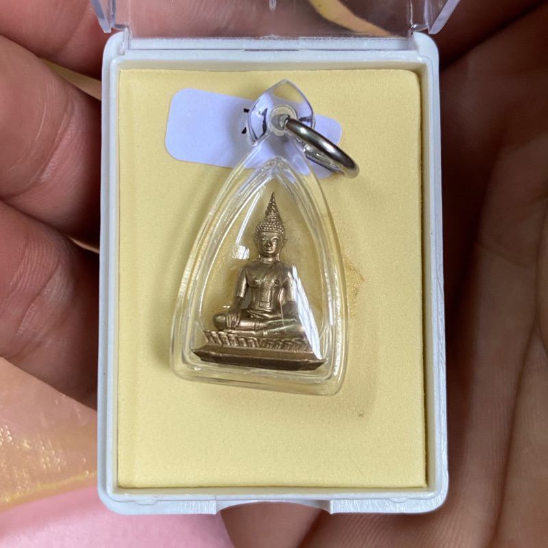 LP Phra Sai 龙婆帕赛 人缘佛祖 Wat Pho Chai 佛历2566 小模 意大利青铜 编号7140 原装庙盒 老挝佛祖 泰国佛 ...
