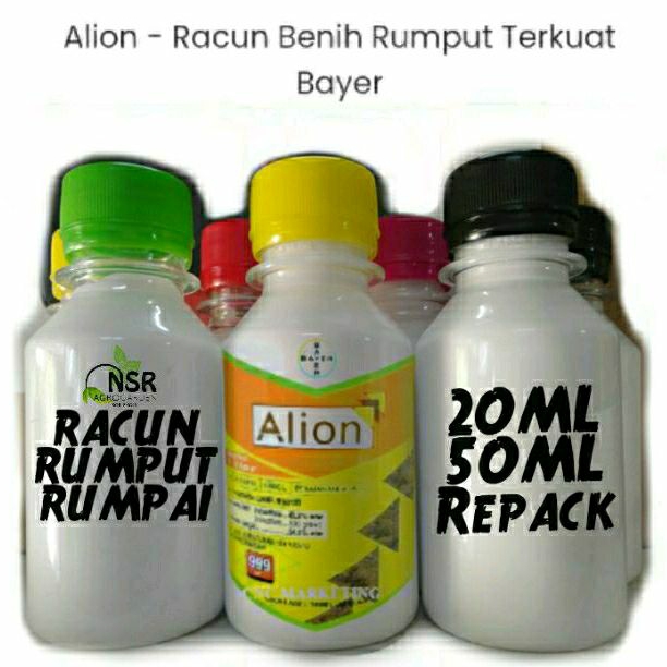Racun Benih Rumput ALION Racun PraCambah Tahan Lama BAYER / 20mL~ 50mL ...