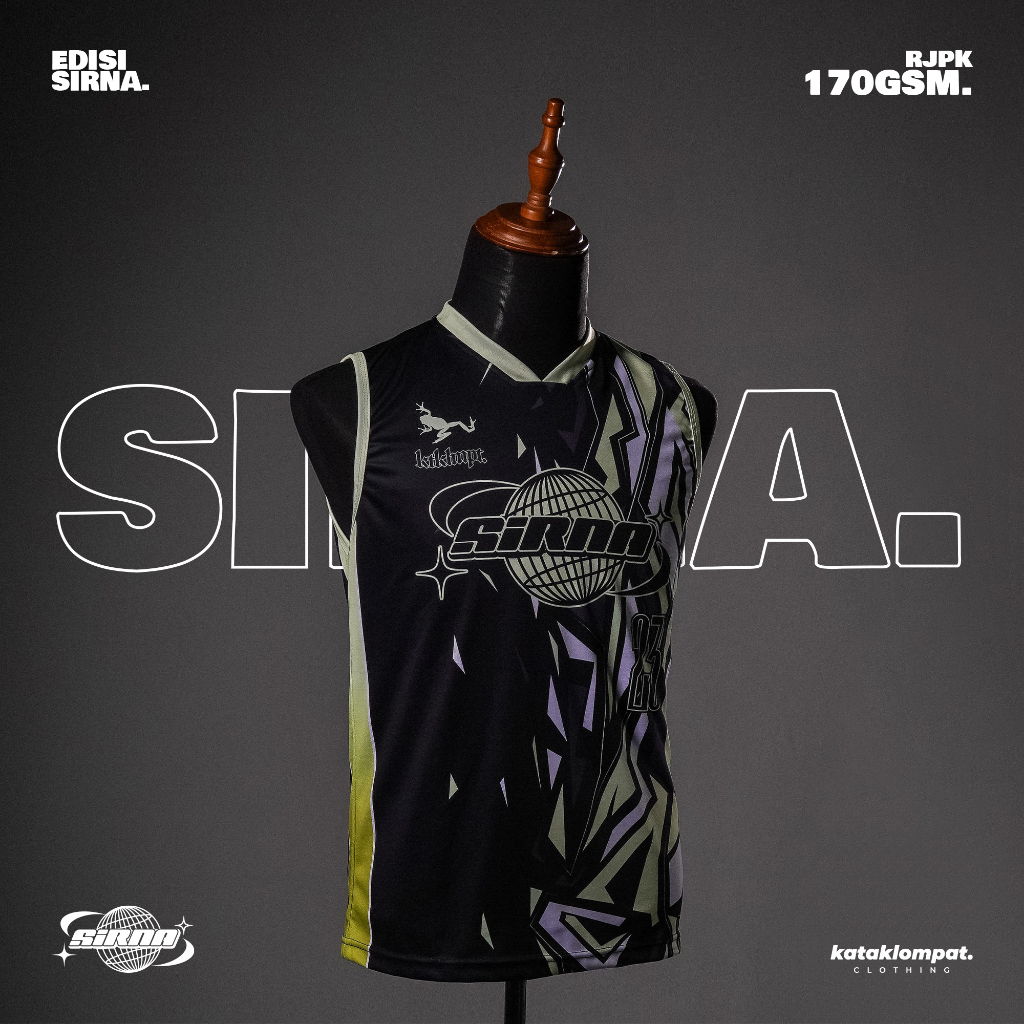 kataklompat.clothing - SLEEVELESS EDISI SIRNA. [ RJPK 170GSM ] | Shopee ...