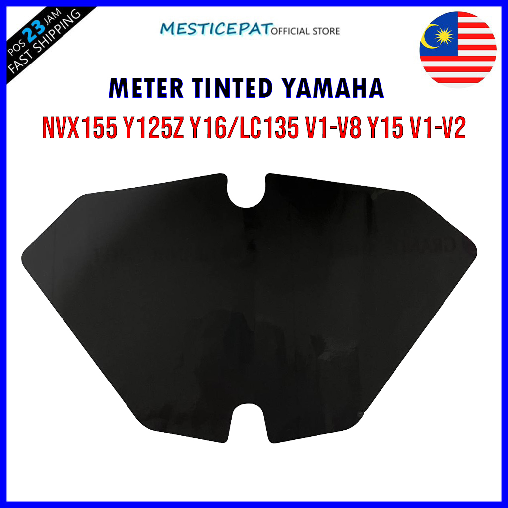 METER TINTED SMOKE YAMAHA YAMAHA METER STICKER MANY MODEL ( LC135 V1 V2 ...