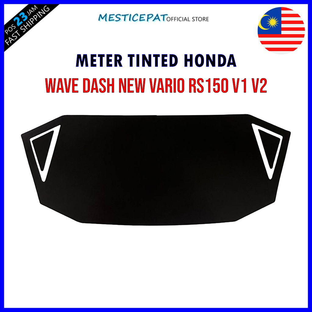 METER TINTED SMOKE HONDA HONDA METER STICKER MANY MODEL(RS150 /VARIO ...