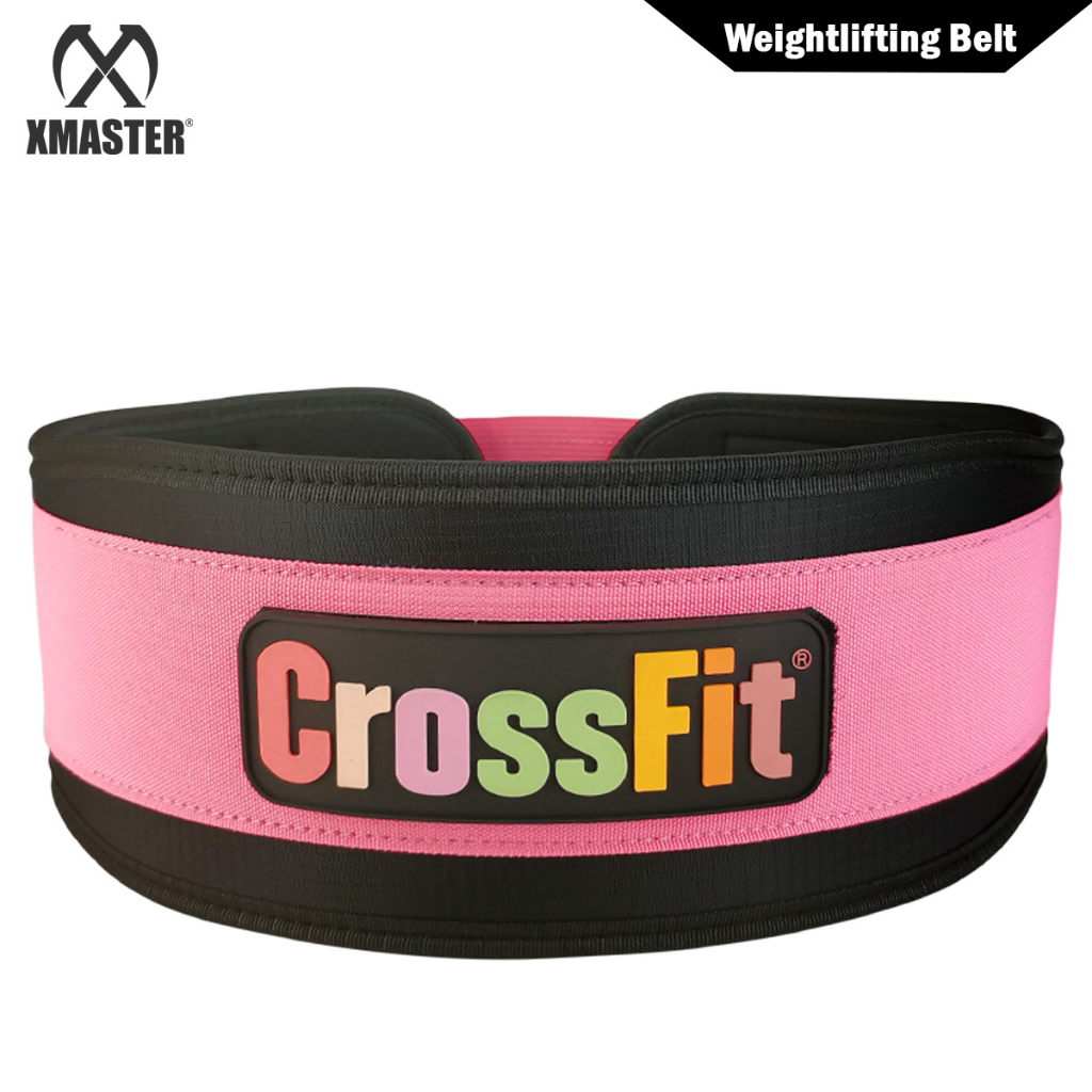 XMASTER Nylon gym belt CrossFit健身腰带 weight lifting belt fitness squat ...