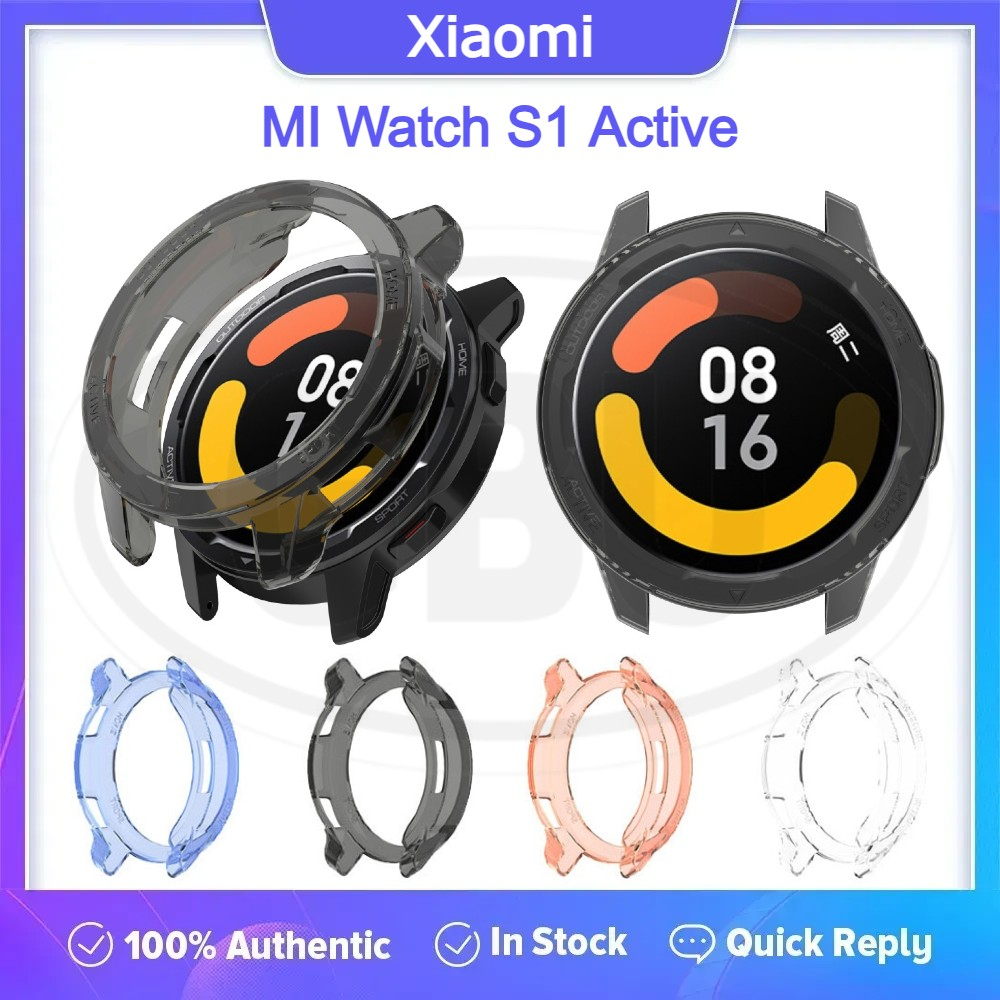 Xiaomi Watch S1 Active / MI Watch S1 Active TPU Half Cover Protector ...