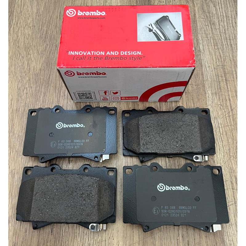 Toyota Land Cruiser HDJ101 UZJ100 Brake Pad Front ( Brembo ) | Shopee ...