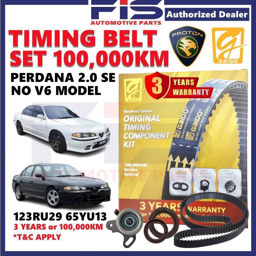 FIS Original GAIDO Timing Belt Set Proton Perdana 2.0 SE No V6 Model ...