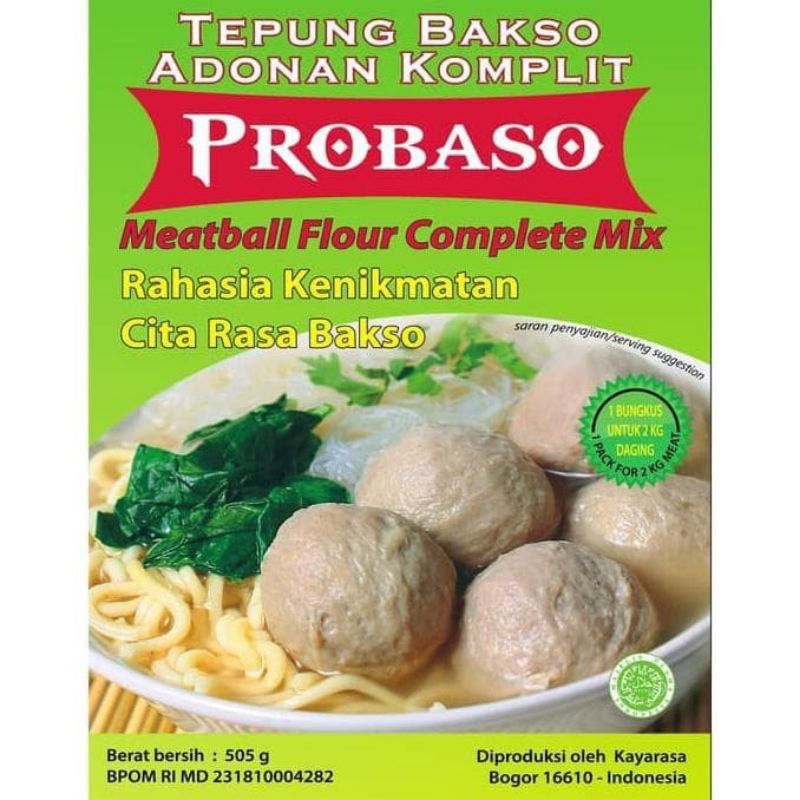 TEPUNG ADONAN KOMPLIT_BAKSO @MEATBALL_505g | Shopee Malaysia
