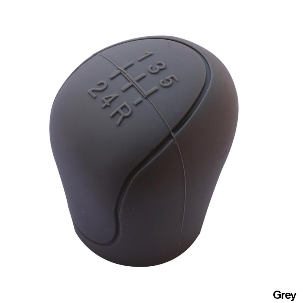 Universal Silicone Car Gear Head Shift Knob Cover Car Handbrake Cover ...