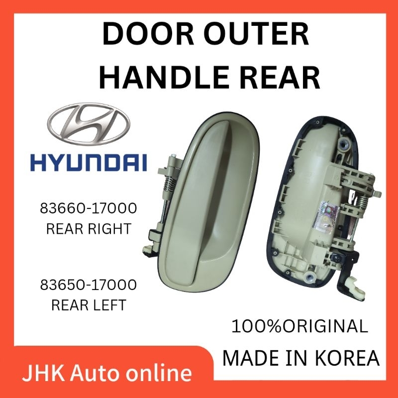 HYUNDAI MATRIX DOOR OUTER HANDLE REAR 100%ORIGINAL | Shopee Malaysia