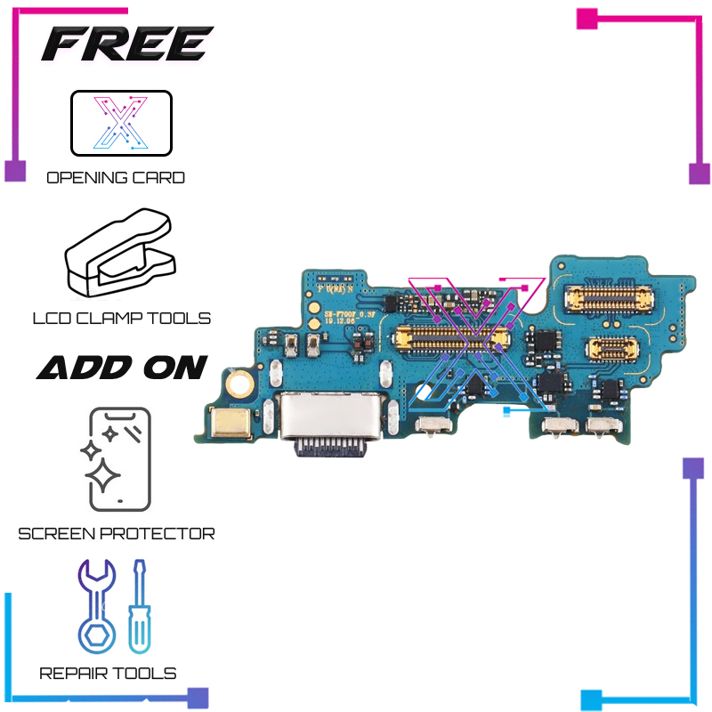 XET Charging Plug Board Compatible For SAMSUNG GALAXY Z FLIP 1 F700F ...