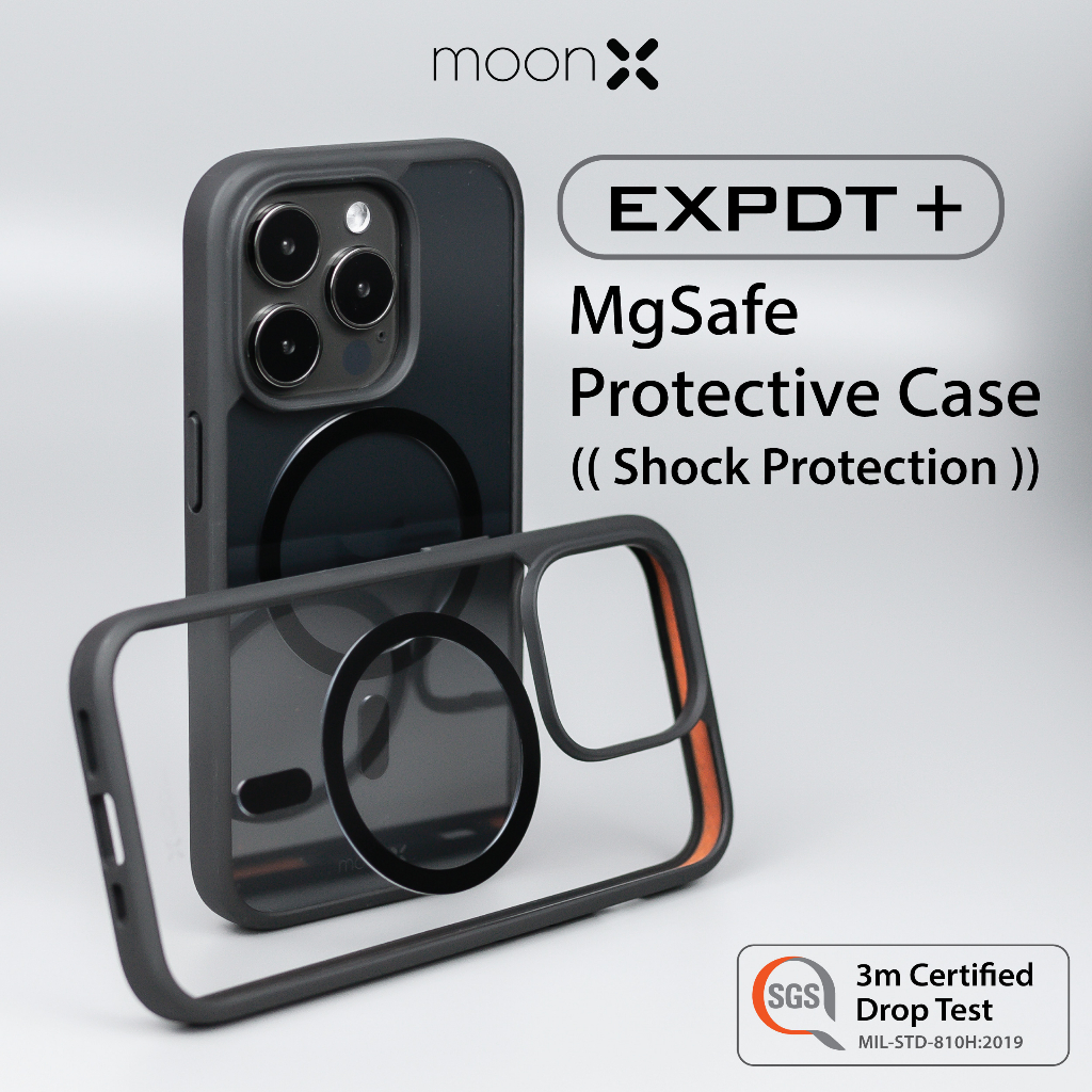 [MoonX] - EXPEDITION+ Case For iP 16/ 15/ 14 Series Pro / Pro Max/ Plus ...