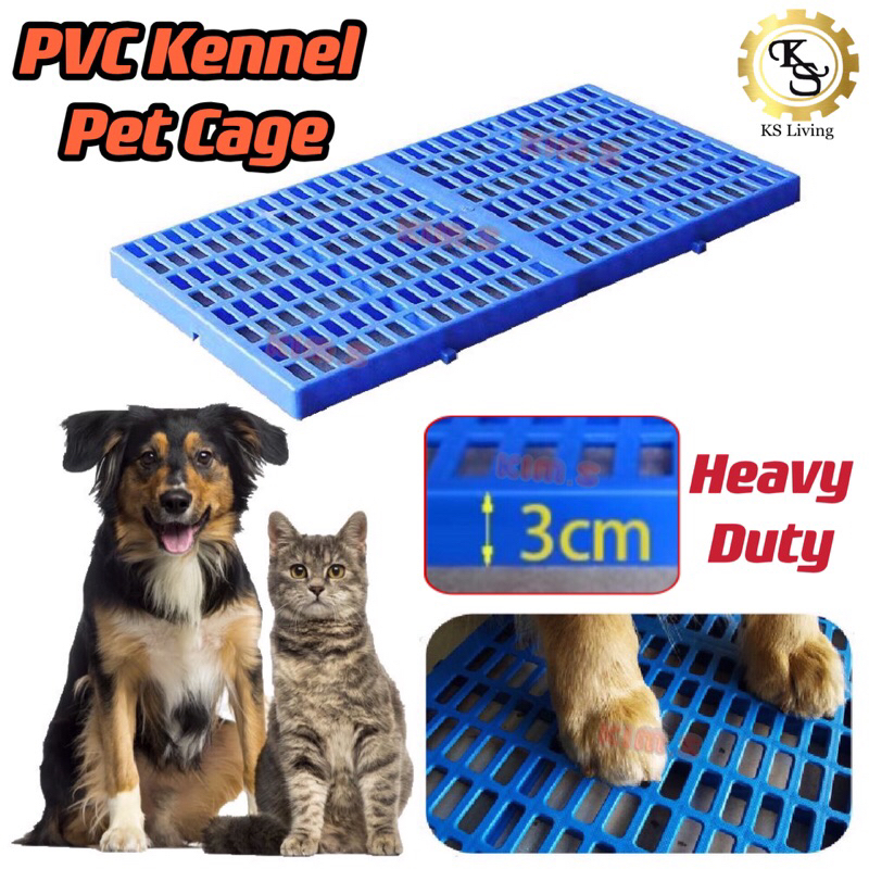 Kim.S PVC Kennel Pet Cage Dog Cat Rabbit Mat Board Step Kucing Anjing ...