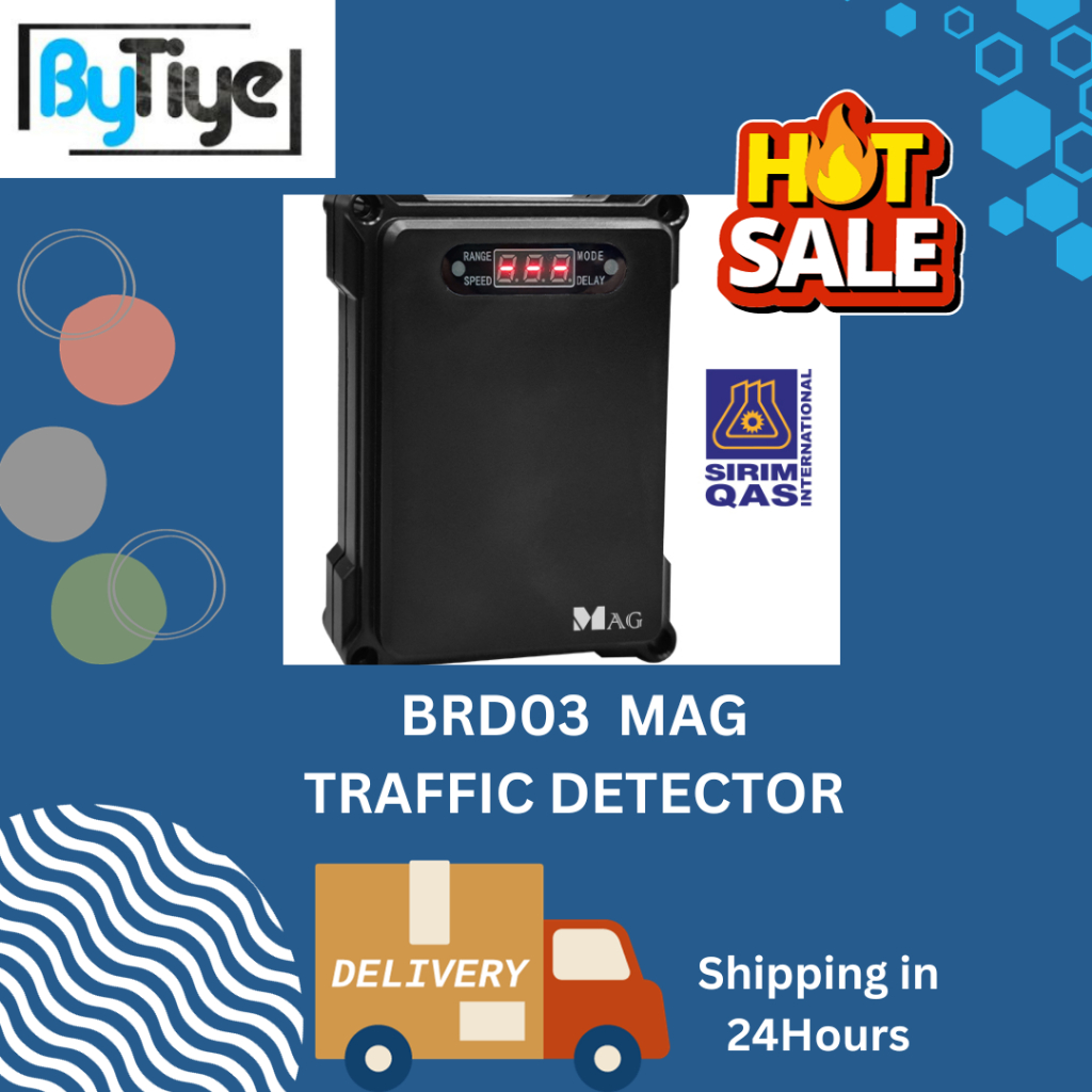 BRD03 DUALRAY AND LED DISPLAY – MAG TRAFFIC DETECTOR | Shopee Malaysia