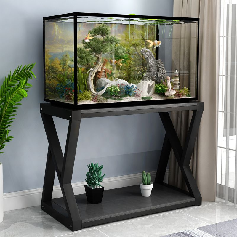 Fish Tank Shelf Cabinet Stainless Steel Fish Tank Table Household ...