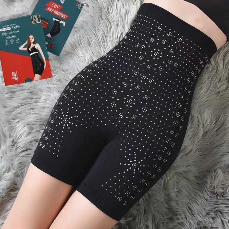 Angel Mommy Girdle Pants High Waist Shaper Panties Negative Ion Warm ...