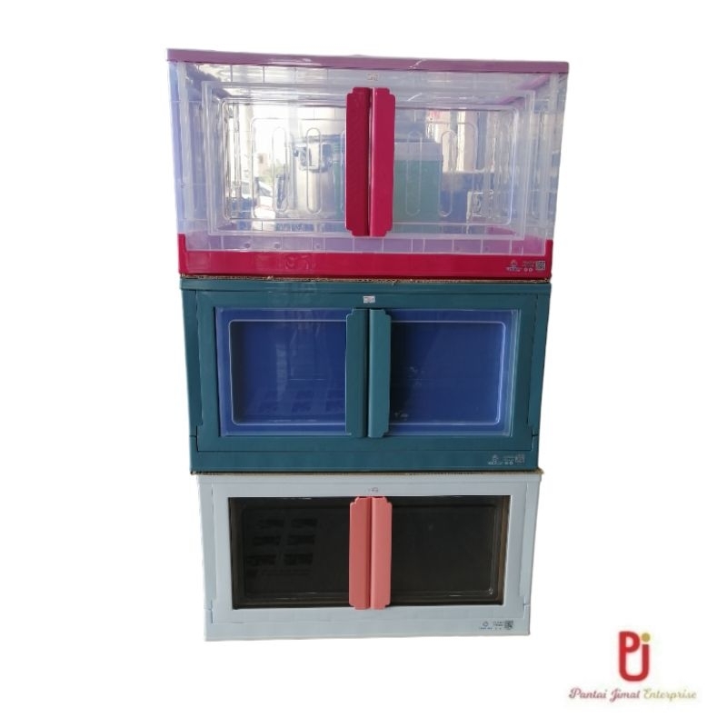 [RANDOM] Foldable Storage Cabinet With Twin Door/Foldable Storage Box ...
