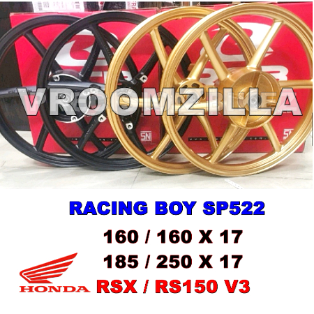 RCB SP522 Honda RSX ( ABS ) RSX150 RS150 RS 160/160-17 & 185/250-17 100 ...