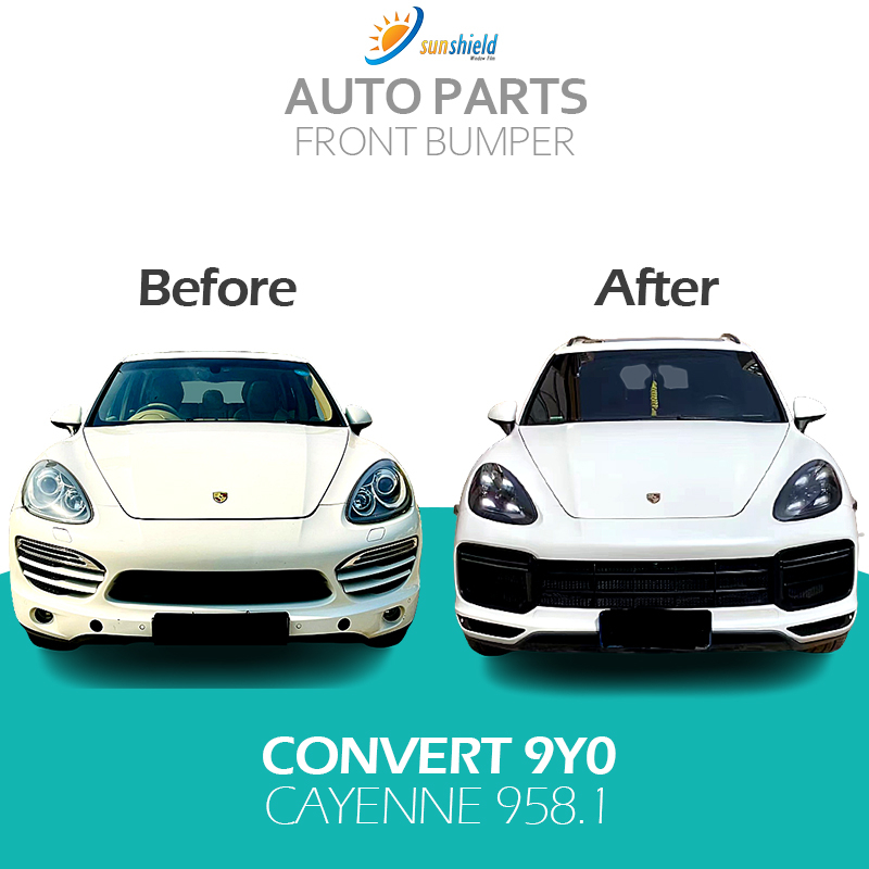 Porsche Cayenne 958 [2011-2014] Convert 2022 Turbo 9Y0 Style | Shopee Malaysia