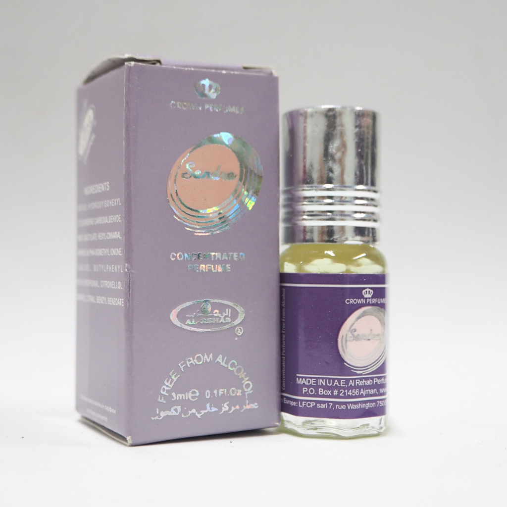 Alrehab Sandra Concentrated Perfume 3ML | Shopee Malaysia