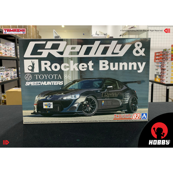 Aoshima ZN6 Toyota86 `12 Greddy & Rocket Bunny Volk Racing Ver. (Toyota) (Scale 1/24) | Shopee ...