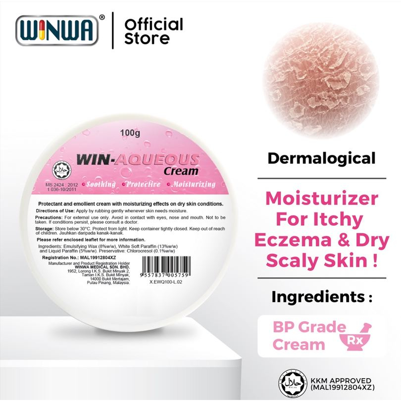 Emollient And Protectant Win-Aqueous Cream | Shopee Malaysia