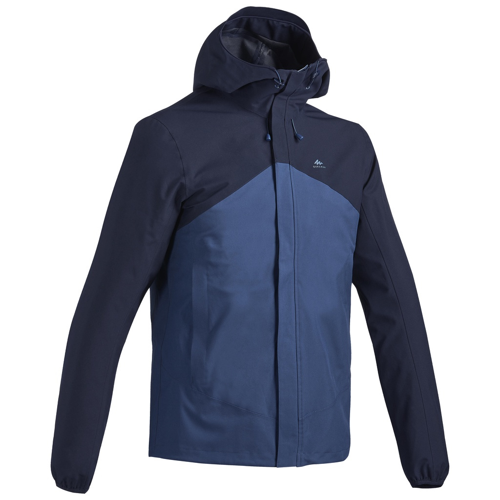 Quechua Hiking Waterproof Jacket Men 2 Pockets | Shopee Malaysia