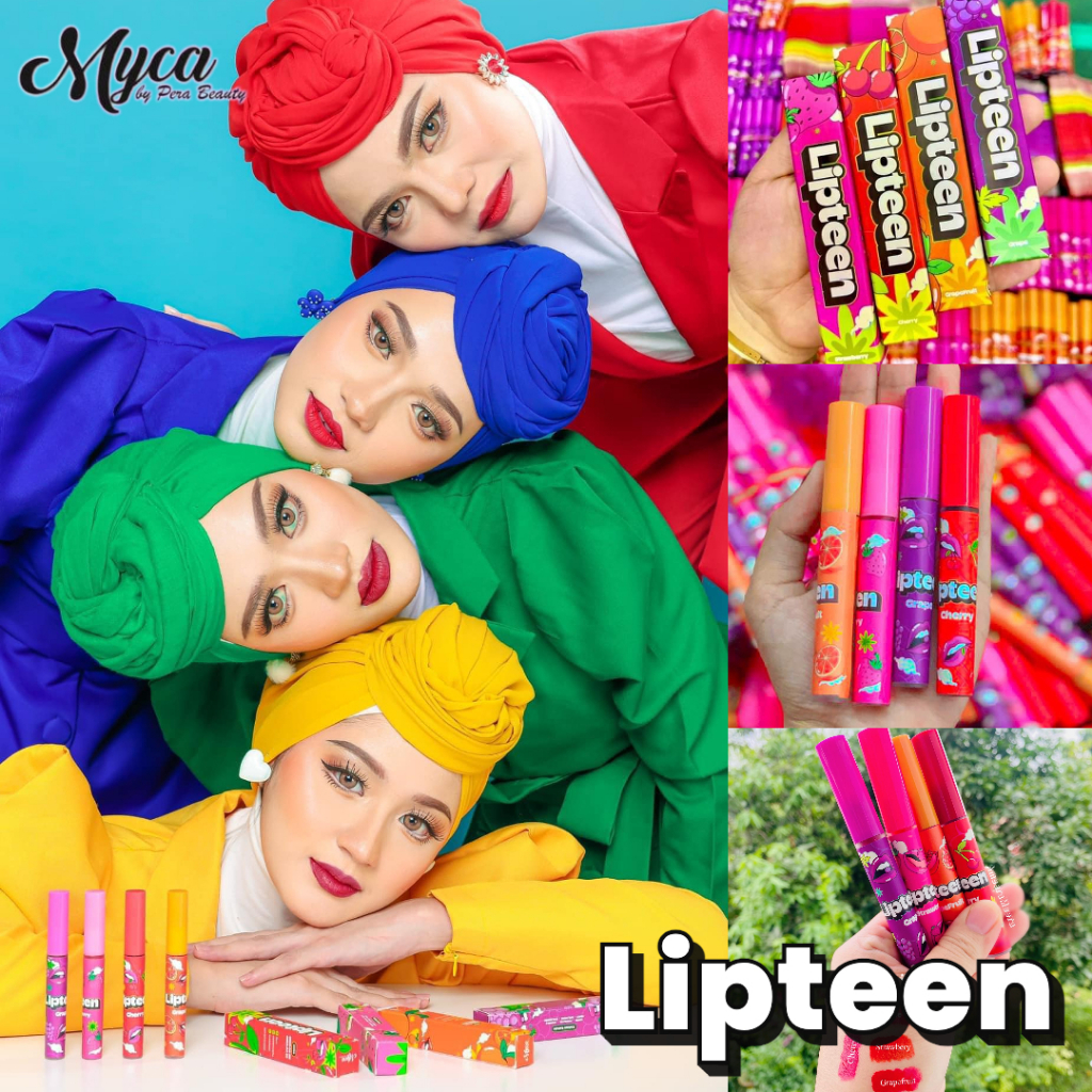 Myca Lipteen / Myca Pera Beauty Liptint Cherry Grape Strawberry ...