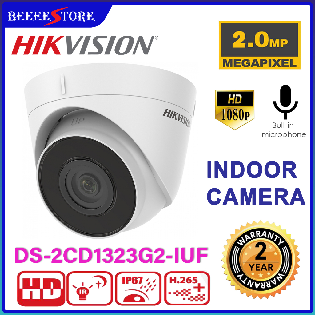 HIKVISION ( MIC ) 2MP IP CAMERA DOME DS-2CD1323G0EL / DS-2CD1323G2-IUF ...
