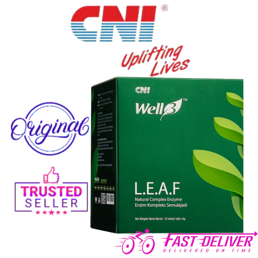 CNI Well3 L.E.A.F (Life Enzyme Advanced Formula) 30s - Enhance Gastro ...