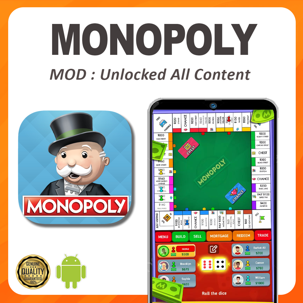 Monopoly MOD APK 📱[ LIFETIME PREMIUM]📱[NO VIRUS]📱[100% WORKING ...