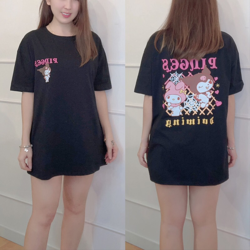 (LOLLIPOP BRAND BY RAINBOW )Over Sized Tee women's T-shirt short ...