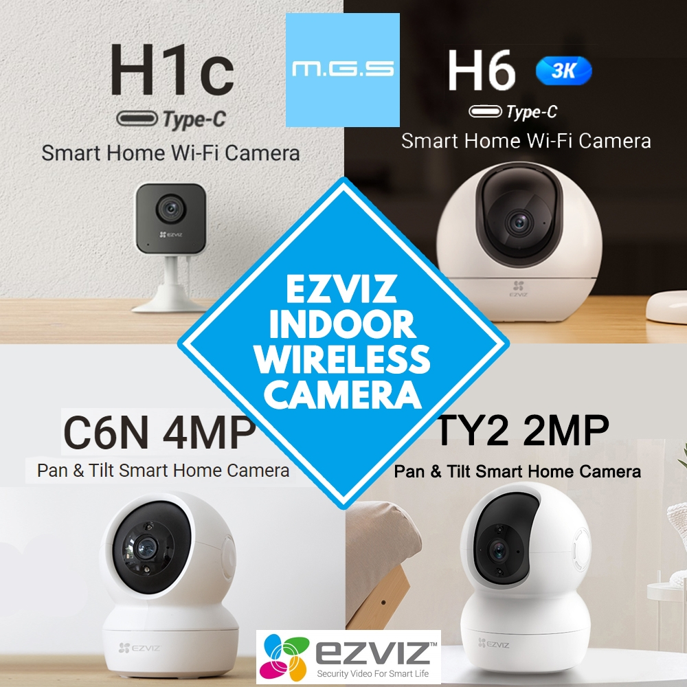 Ezviz H1C TY2 TY1 H6 C6N C3TN H3C H8C H8PRO 5MP 1080P FULL HD C6CN 960P ...