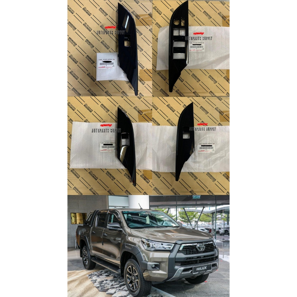 ORIGINAL TOYOTA HILUX REVO 2016 - 2022 GUN125 GUN126 DOOR ARMREST ...