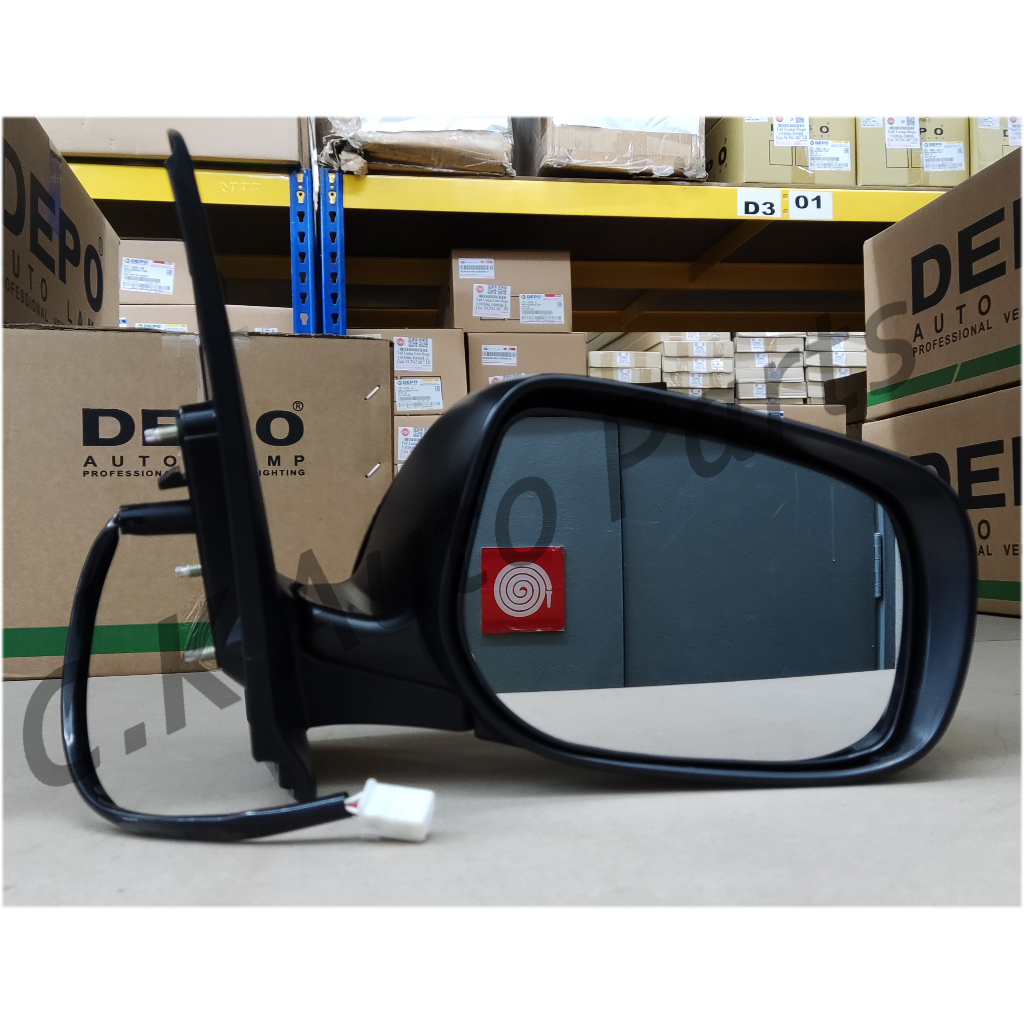 (OEM QUALITY) TOYOTA VIOS NCP93 2007-2013 MODEL SIDE MIRROR ASSY / DOOR ...