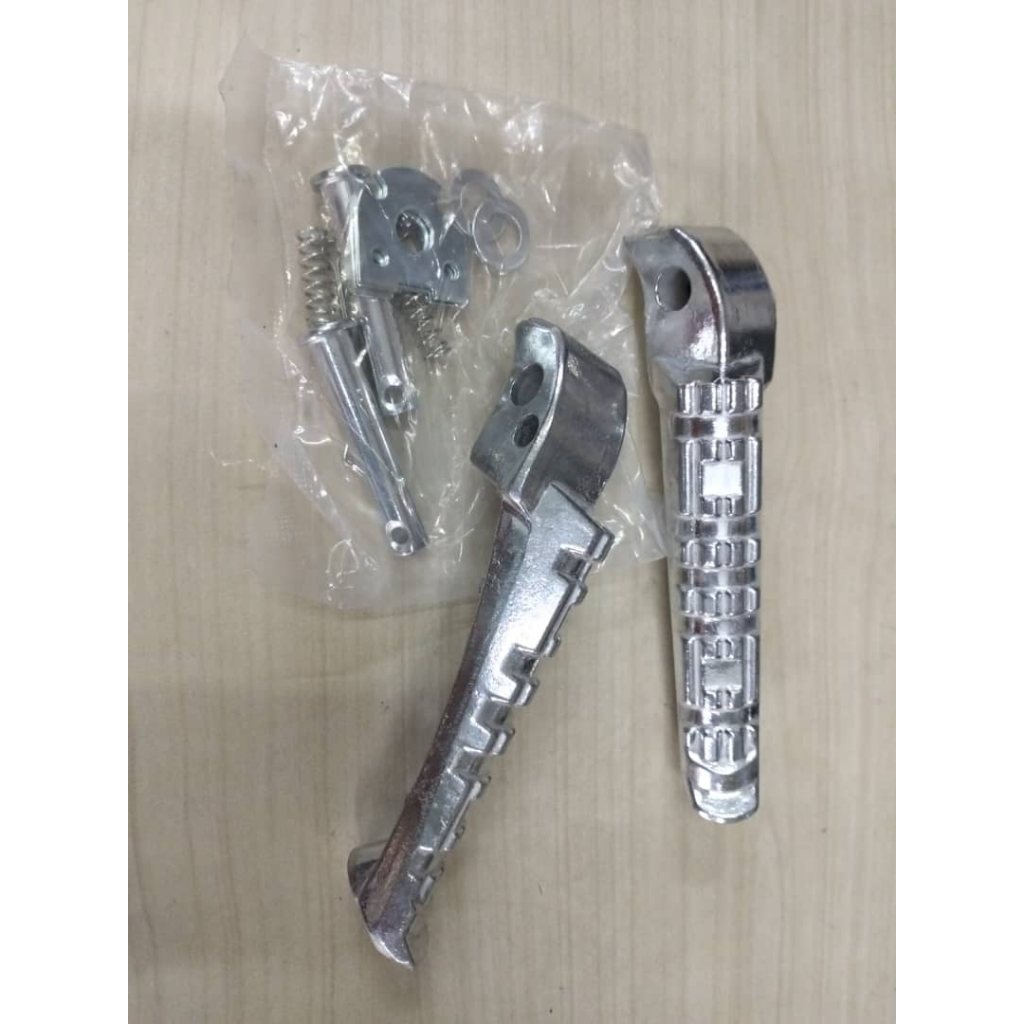 YAMAHA Y15 REAR FOOTREST FOOT REST ALUMINIUM ALLOY ALOI PEMIJAK KAKI ...