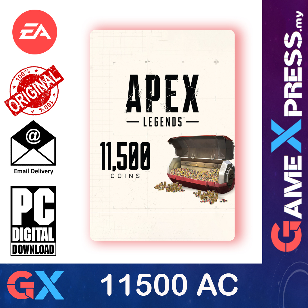 Apex Legends: 11500 Apex Coins PC Origin Platform | Shopee Malaysia