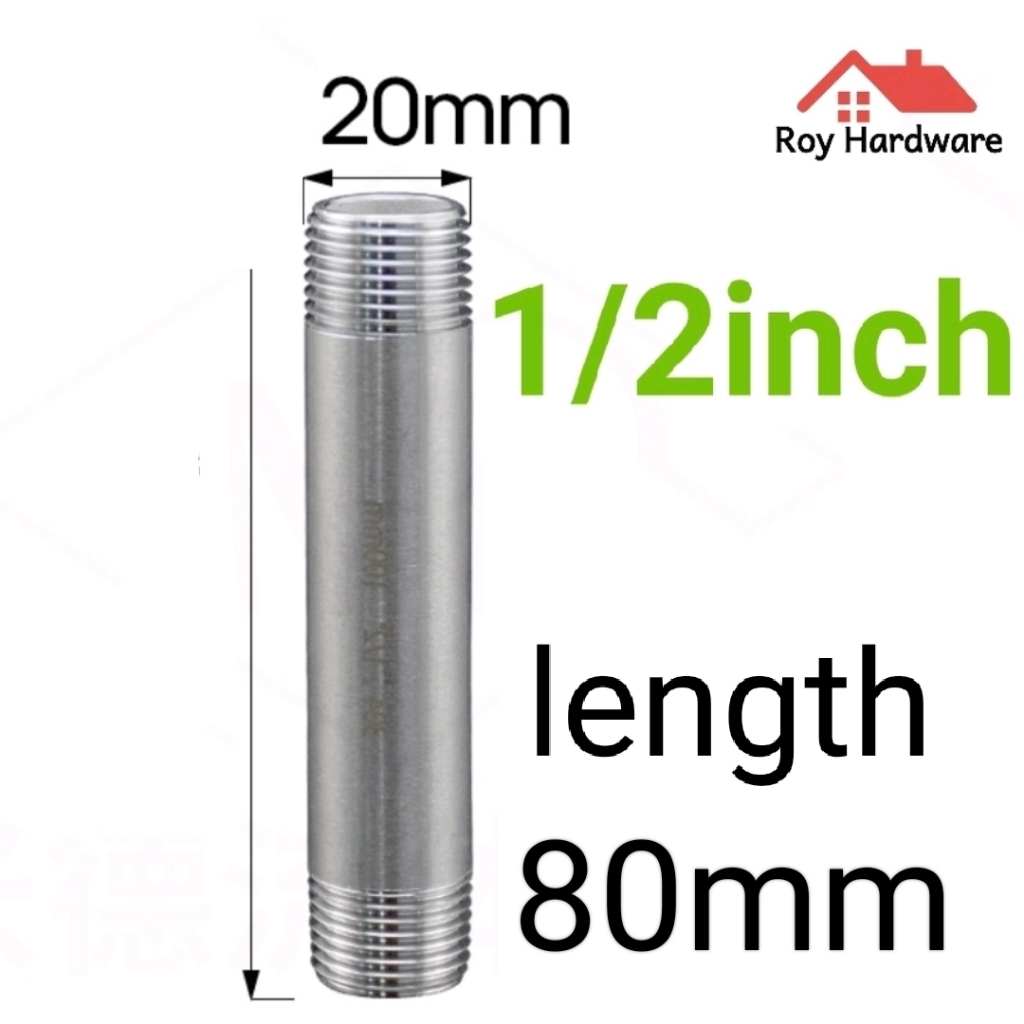 Stainless Steel 304 DN15 1/2''inch inci Elbow Socket Nipple Tee Union ...