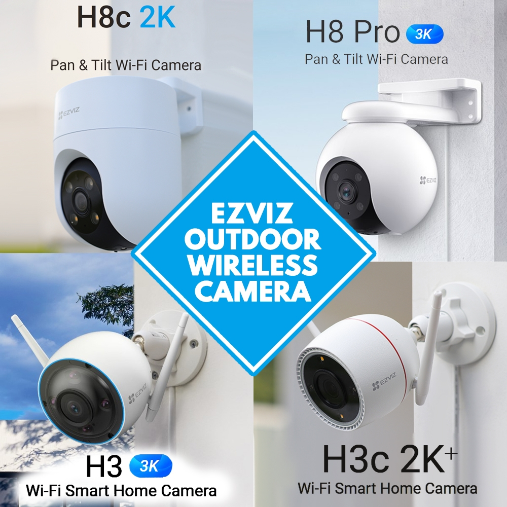 Ezviz H8C H8 PRO H6 C3W PRO C3N C3WN C6N BC2 TY1 C3TN H6 CB1 H3C H1C H8C TAPO C200 Wireless IP ...