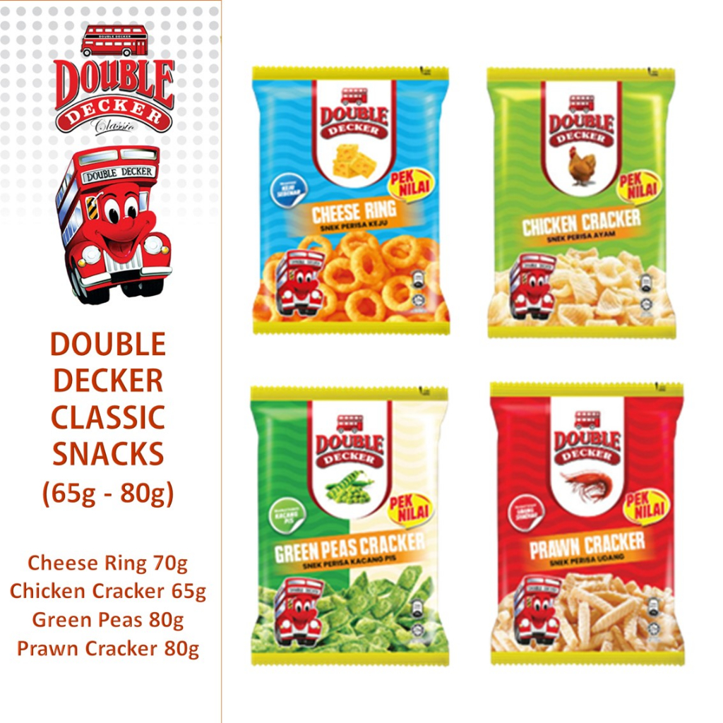 Double Decker Classic Snacks 65g-80g | Shopee Malaysia