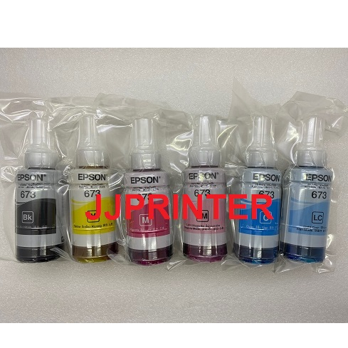 Original Epson L800 L805 L850 L1800 L8050 L18050 Ink Bottle CMYK LMLC ...