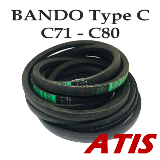 BANDO V Belt C71 C72 C73 C74 C75 C76 C77 C78 C79 C80 Bando V Belt - 100 ...