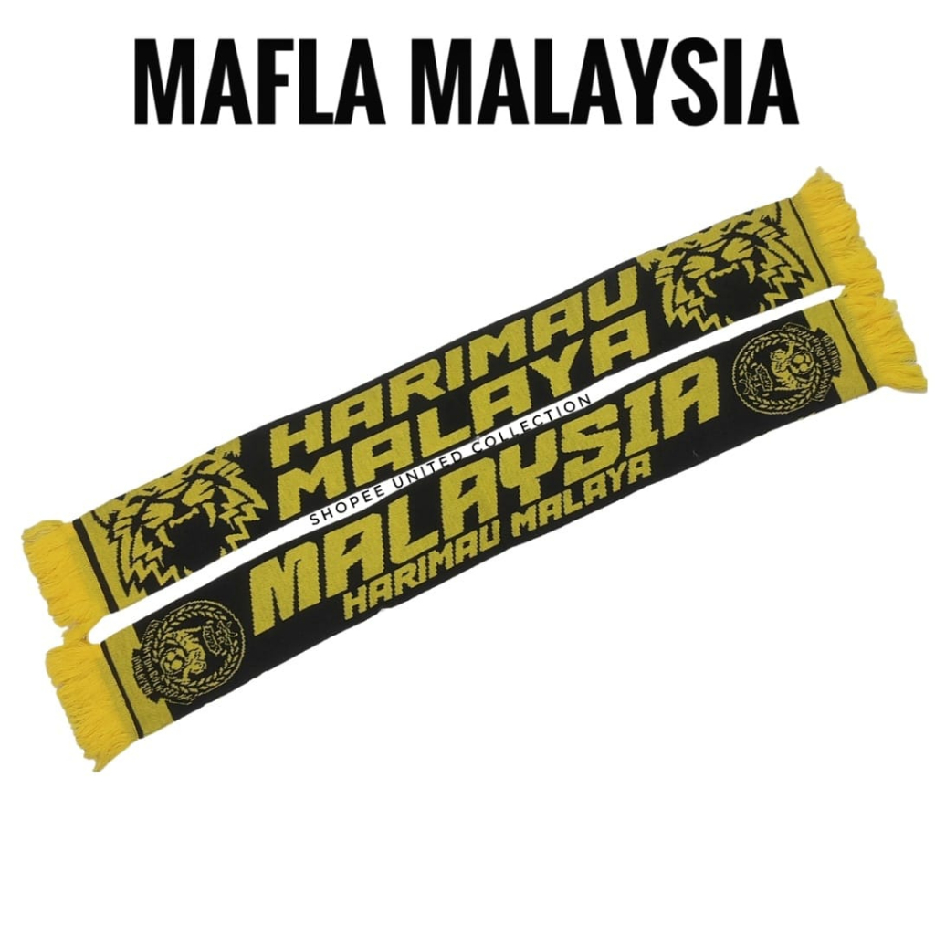 🔥MALAYSIA🔥 Mafla Tebal Sulam Malaysia Harimau Malaya Scarf Scarves ...