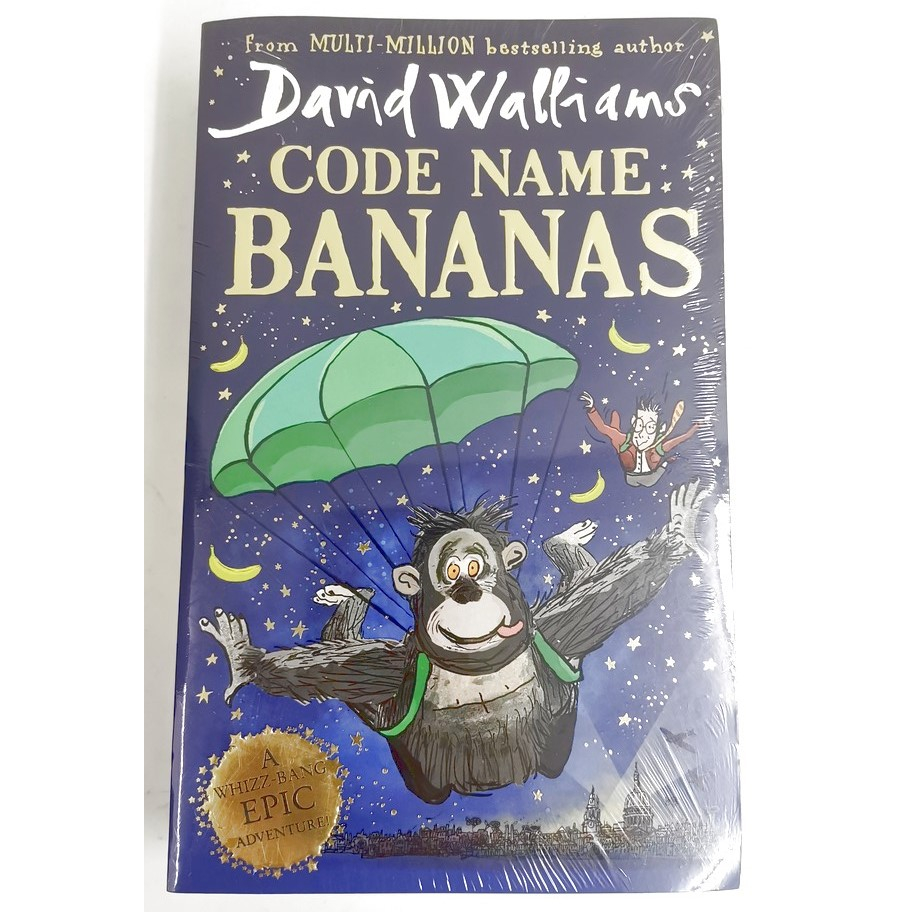 《ORIGINAL LIKE-NEW》 David Walliams - Code Name Bananas (ISBN ...