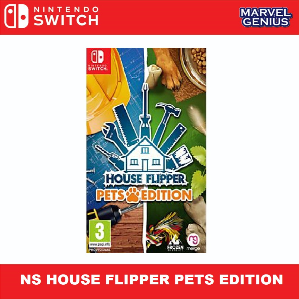 NSW NS NINTENDO SWITCH GAME HOUSE FLIPPER PETS EDITION (ENG/CHN ...