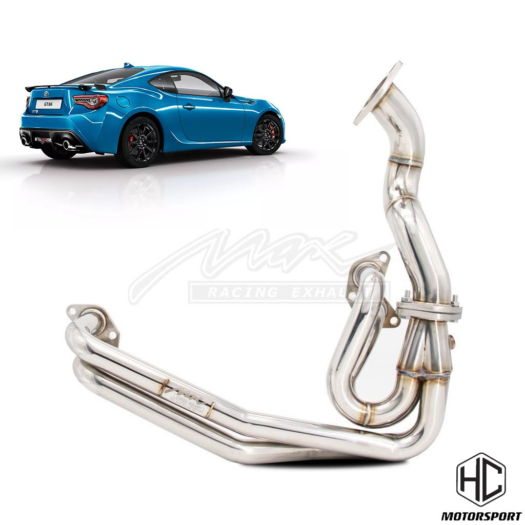 Toyota GT86 ZN6/ Subaru BRZ ZC6 Max Racing Exhaust Unequal Length ...