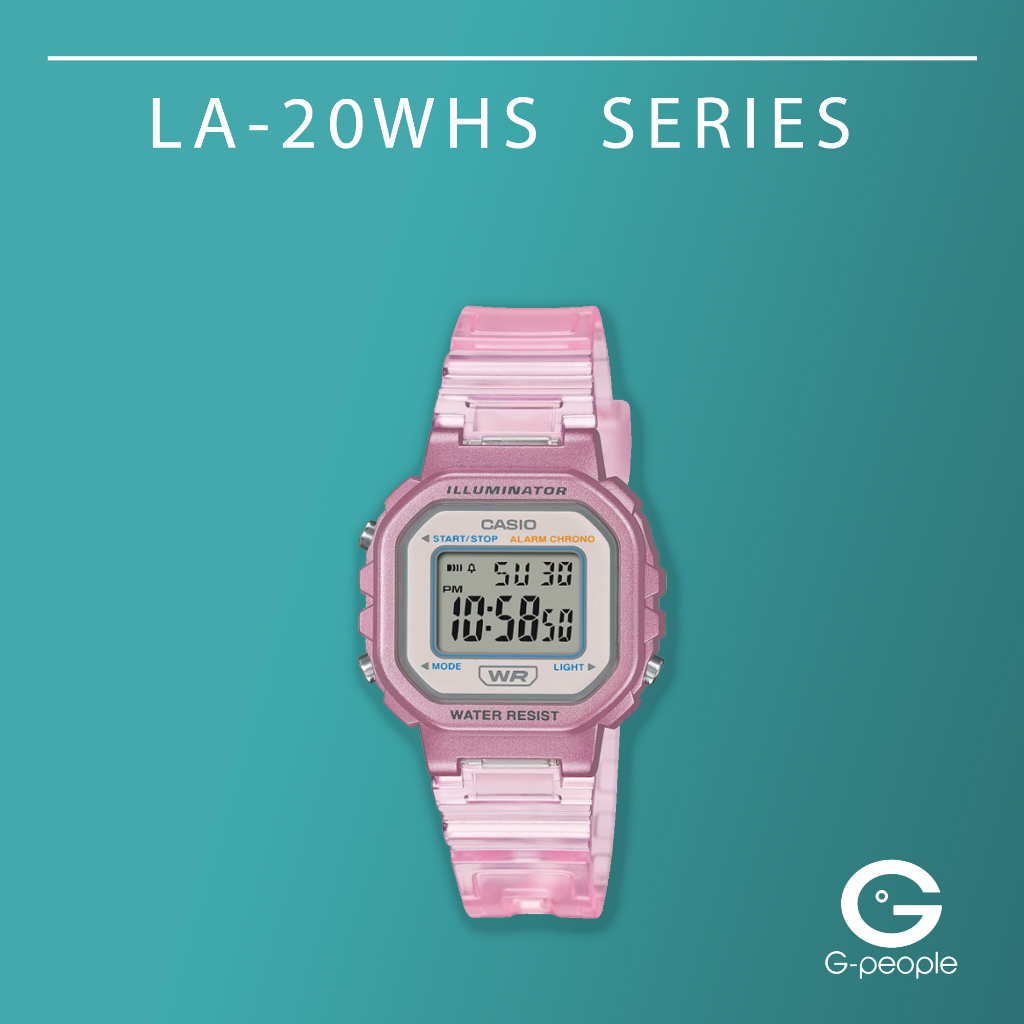 CASIO LA-20WHS-4A / LA-20WHS DIGITAL WATCH 100% ORIGINAL | Shopee Malaysia