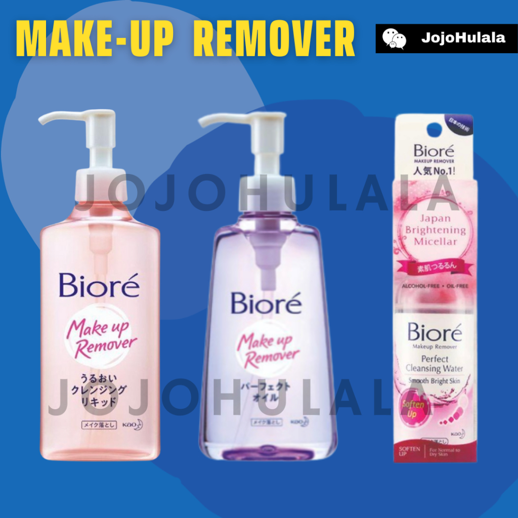 Biore Cleansing Oil Make Up Remover 150ml Airy Fresh 300ml soften up ...