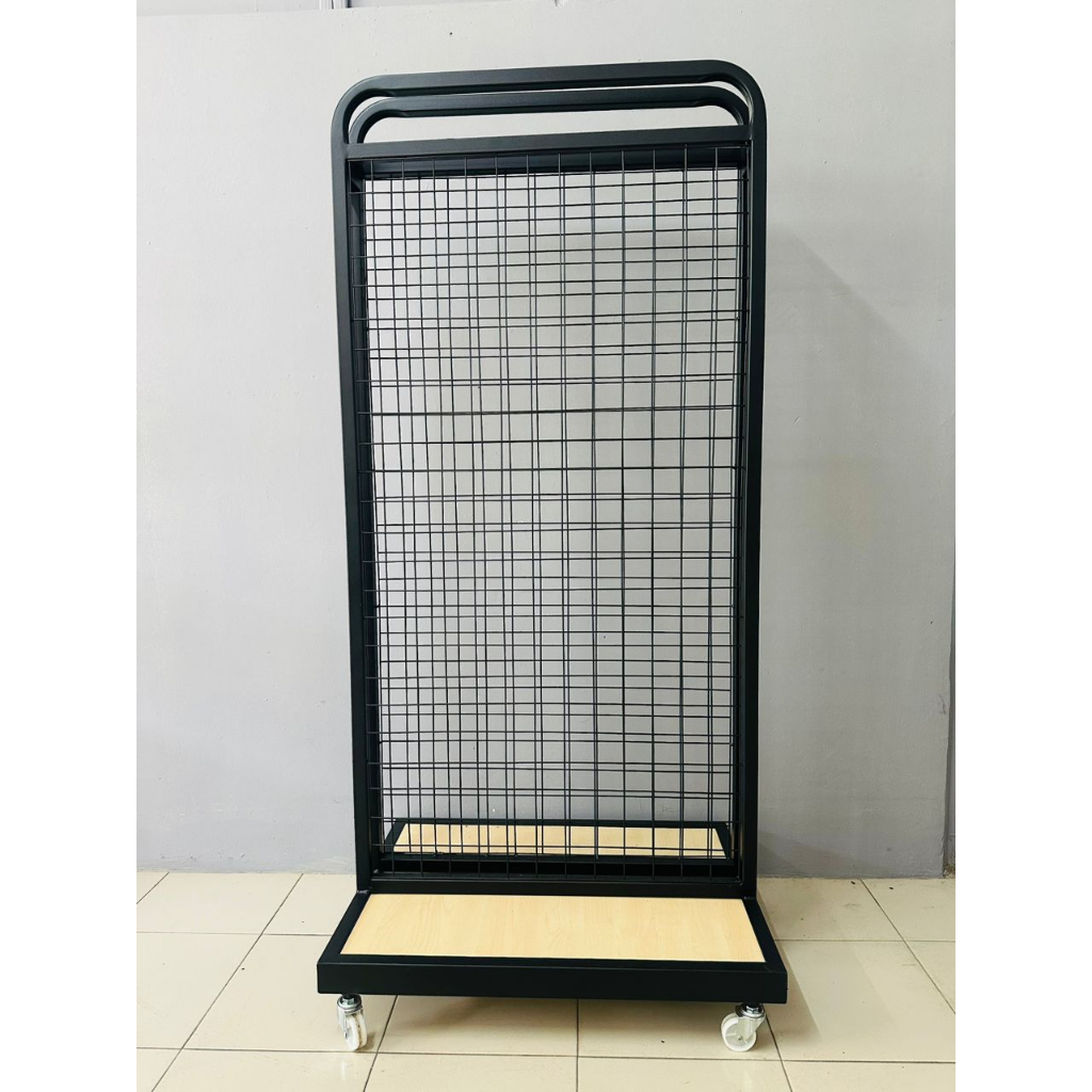 OPPA DOUBLE NETTING STAND W/ROLLER/ NETTING DISPLAY STAND W/ROLLER ...