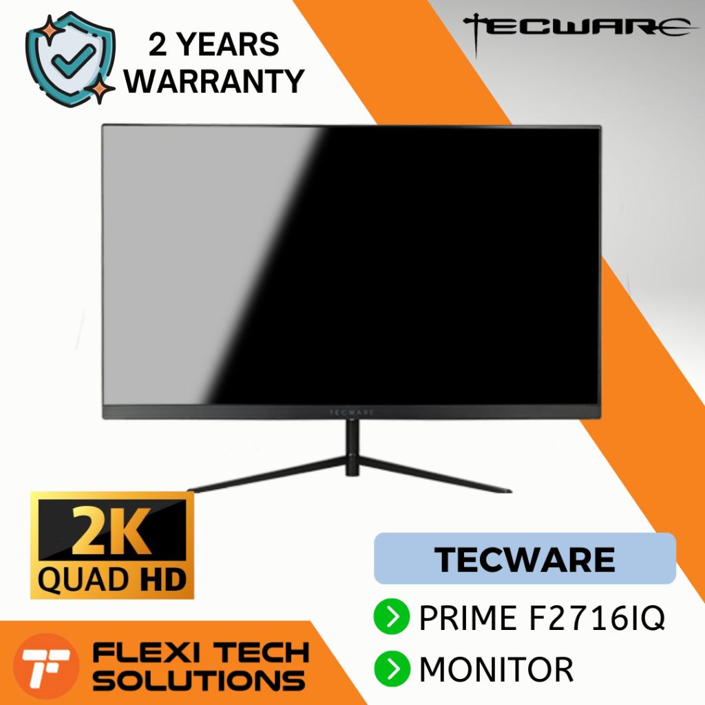 Flexi Tech TECWARE Prime F2716IQ 27" 165Hz IPS QHD Gaming Monitor ...